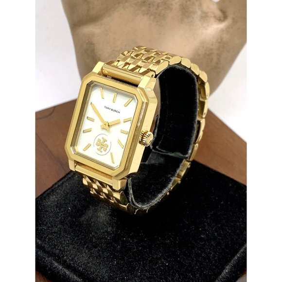 Tory Burch | Accessories | Tory Burch Womens Watch Tbw50 Robinson Cream ...
